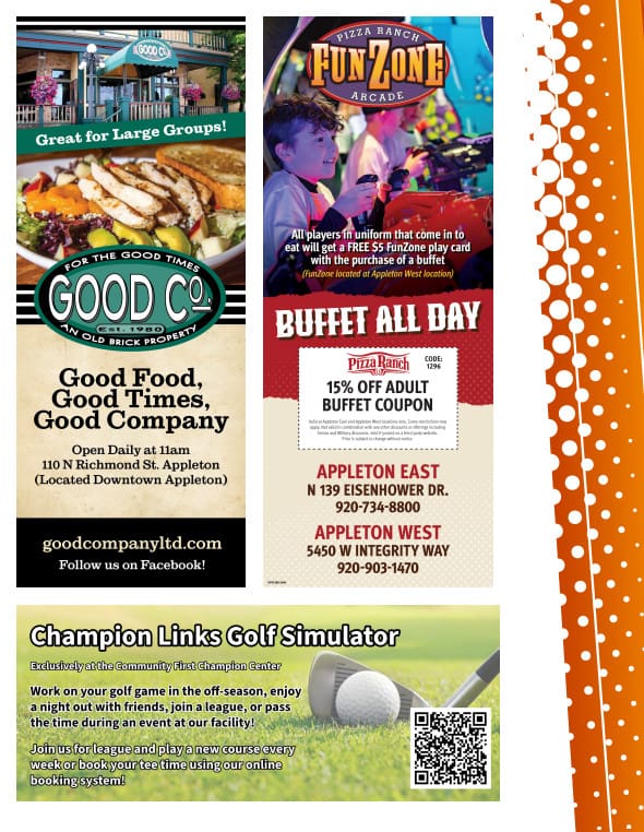 Dining & Entertainment Play Book - Community First Champion Center